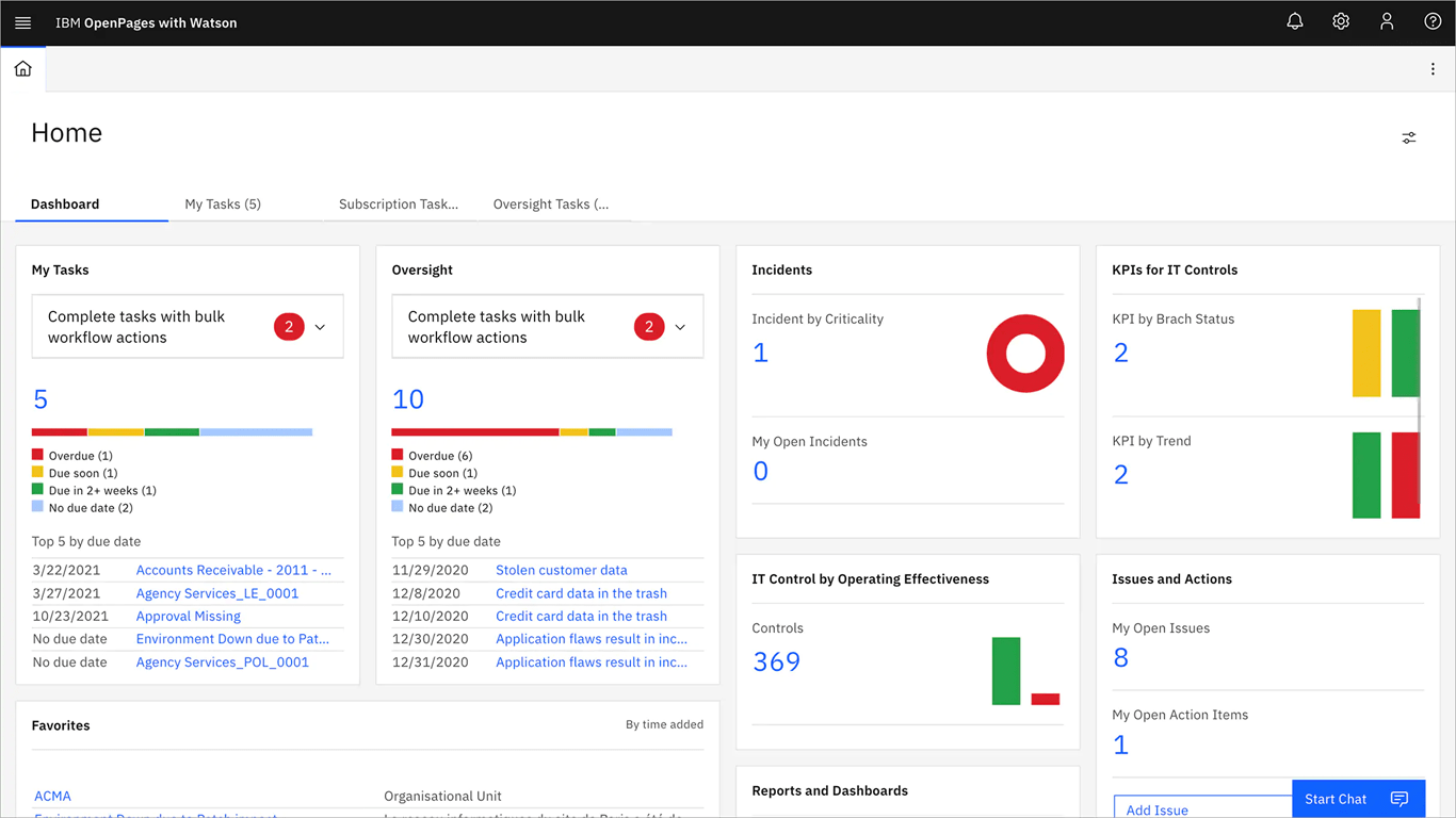How Ibm Openpages User Interface Improves Risk Management Ibm Openpages Grc Services Grc 7140